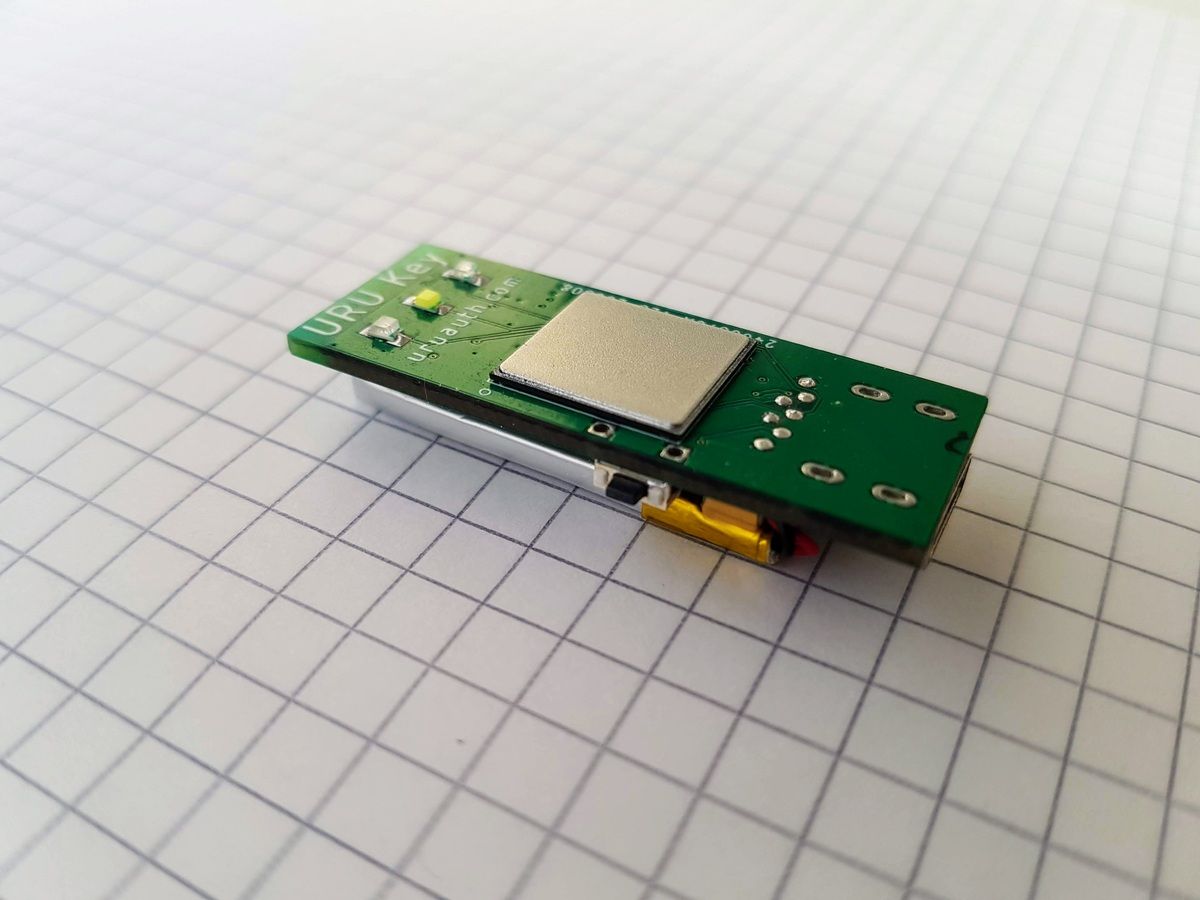 URU Card - Arduino FIDO2 Authenticator | Andrey Ovcharov
