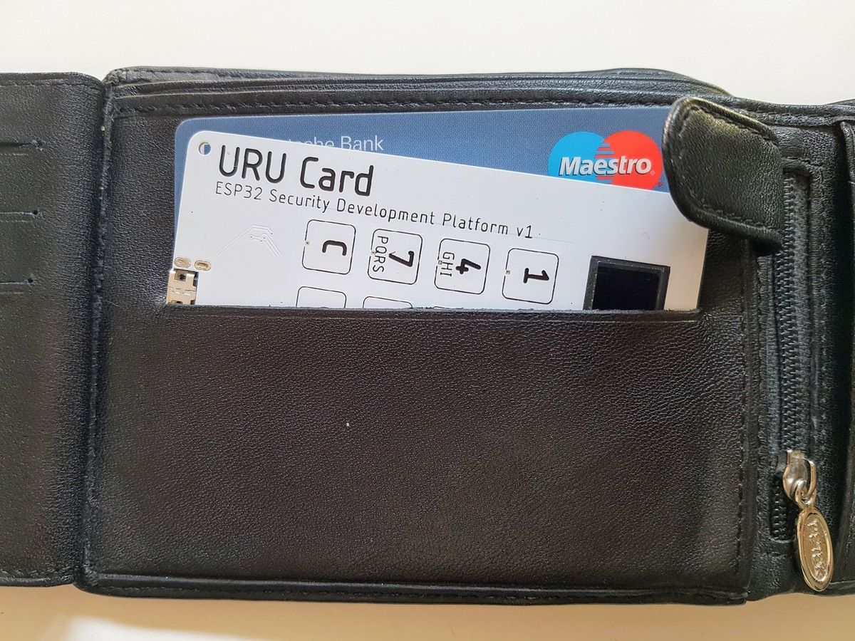 URU Card - Arduino FIDO2 Authenticator | Andrey Ovcharov